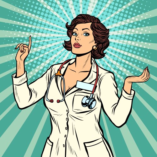 Doctor Girl Vector Images (over 25,000)