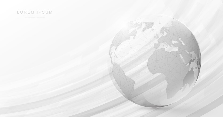 World Map Grey Vector Images (over 6,400)