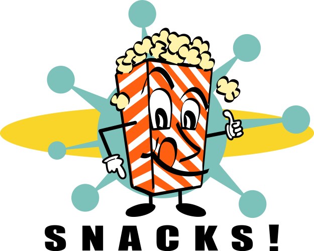 Popcorn Cartoon Vector Images (over 9,700)