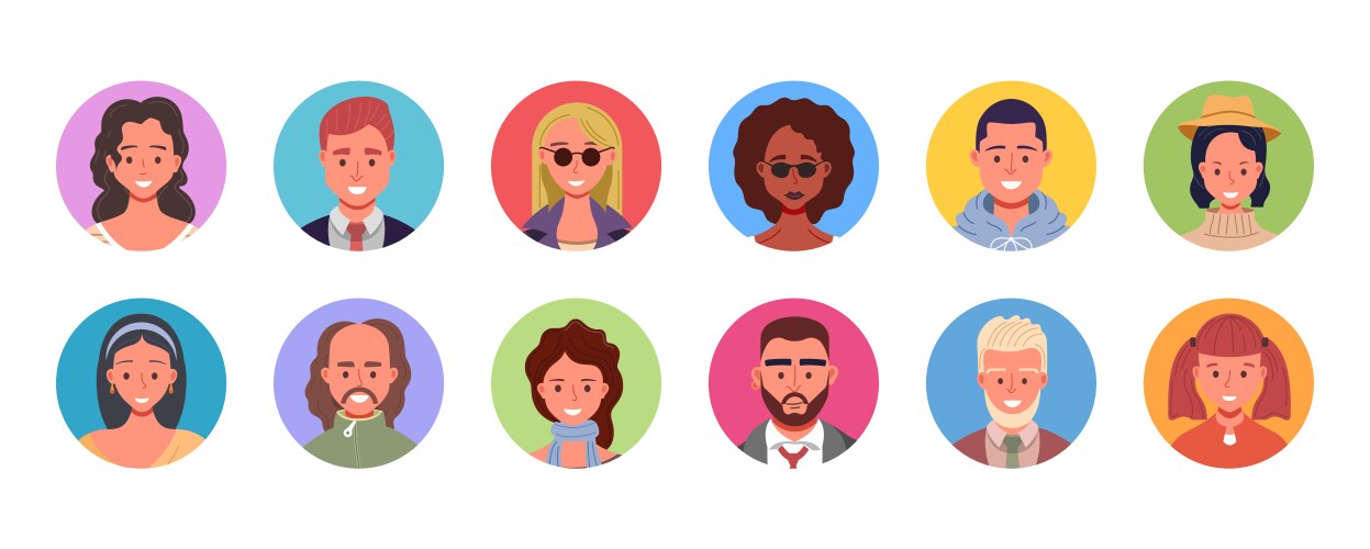 Diverse Avatars Vector Images (over 19,000)