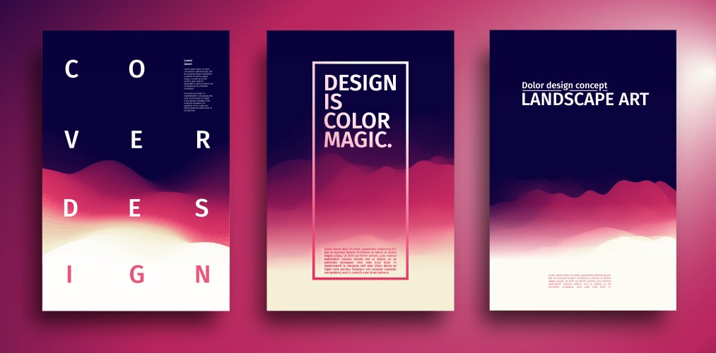 Gradient Landscape Vector Images (over 16,000)