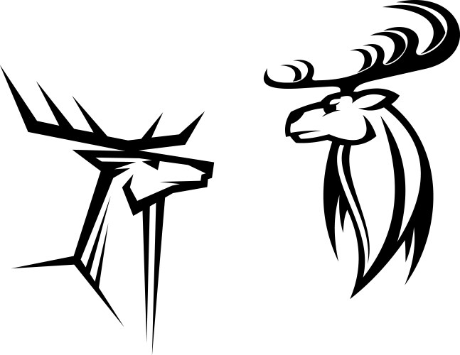 Buck Outline Vector Images (over 2,400)