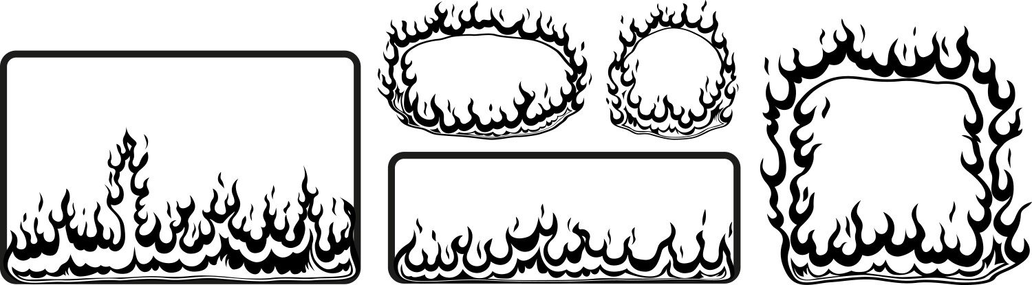 Vintage Filigree Stencil Vector Images (over 770)