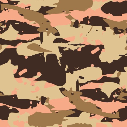 3 color desert camouflage Royalty Free Vector Image