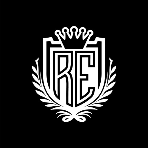 Re Monogram Vector Images (over 2,200)
