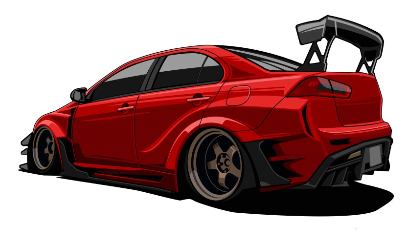 Cartoon car Royalty Free Vector Image - VectorStock