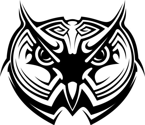 Intricate Polynesian Tribal Tattoo Royalty Free Vector Image