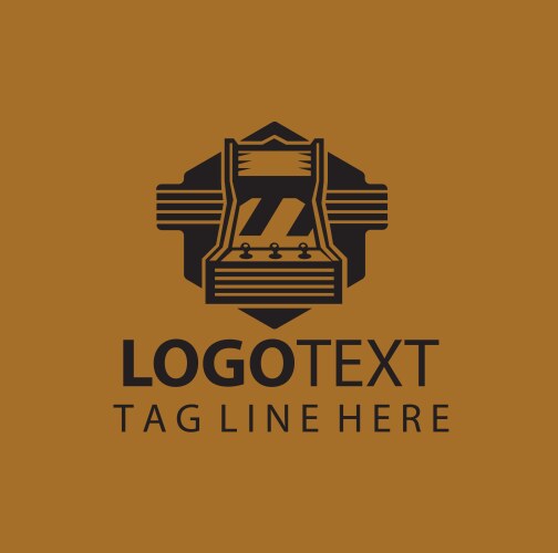 Gaming machine logo Royalty Free Vector Image - VectorStock