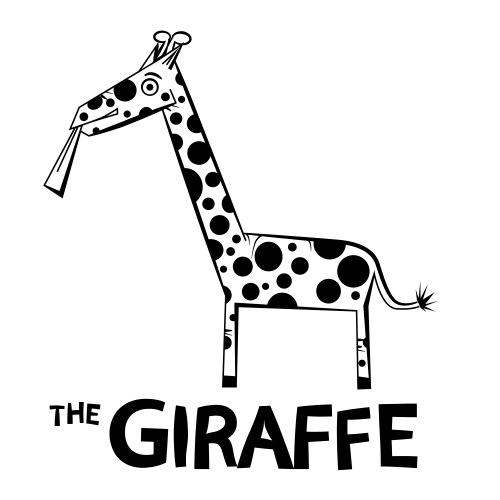 Giraffe Outline Vector Images (over 4,000)