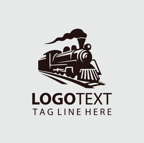 Train logo Royalty Free Vector Image - VectorStock