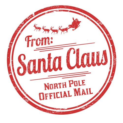 Santa Stamp Vector Images (over 4,700)