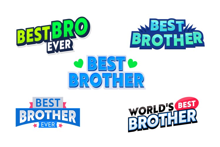 Best Brother Vector Images (over 2,100)