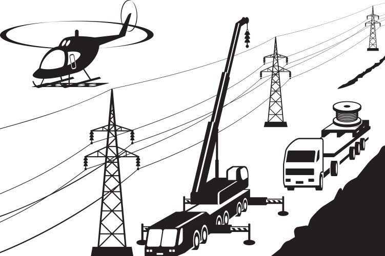 Transmission Line Vector Images (over 25,000)