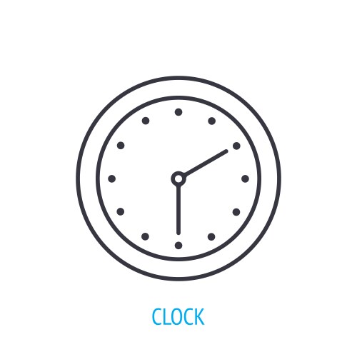 Clock Outline Vector Images (over 99,000)