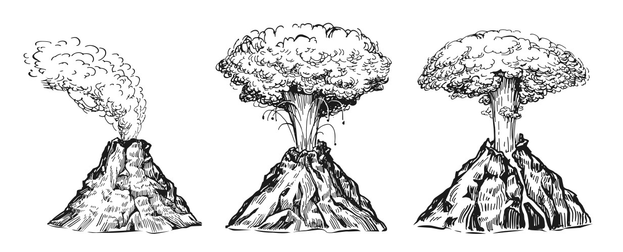 Volcano Clipart Vector Images (over 1,200)