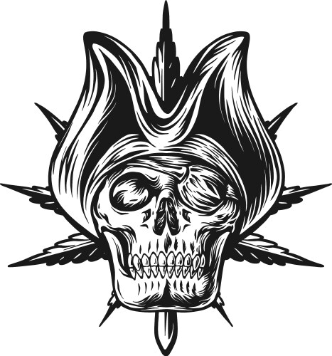Skull Weed Vector Images (over 600)