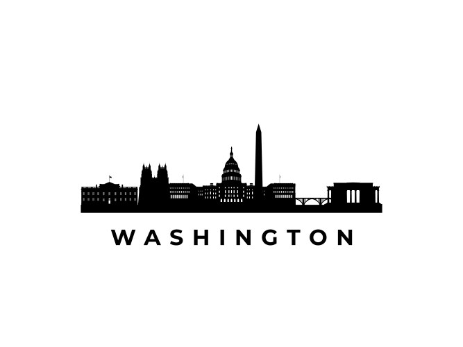 Washington Dc Skyline Vector Images (over 750)