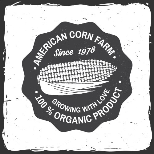 Corn Badge Vector Images (over 3,300)
