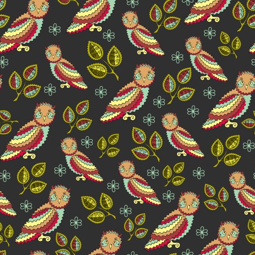 Little red riding hood seamless pattern graphics Vector Image