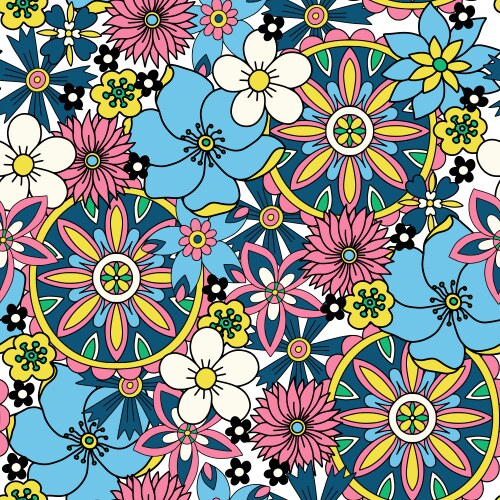 Ethnic boho hippie seamless pattern Royalty Free Vector