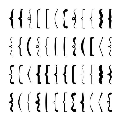 Parenthesis text brackets curly and round frame Vector Image Parenthesis text brackets curly and round frame Vector Image