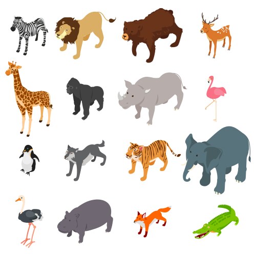 Wild Animals Vector Images (over 680,000)