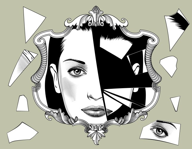 Mirror Drawing Vector Images (over 7,000)