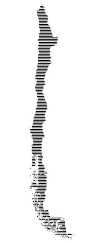 Political map of chile Royalty Free Vector Image