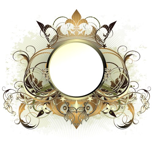 Heraldry shield Royalty Free Vector Image - VectorStock