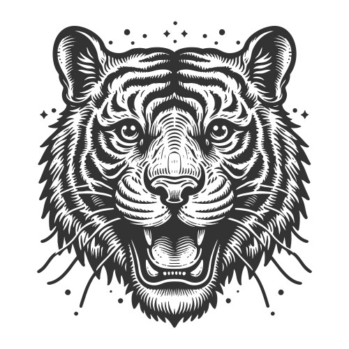 Tiger Face Vector Images (over 22,000)