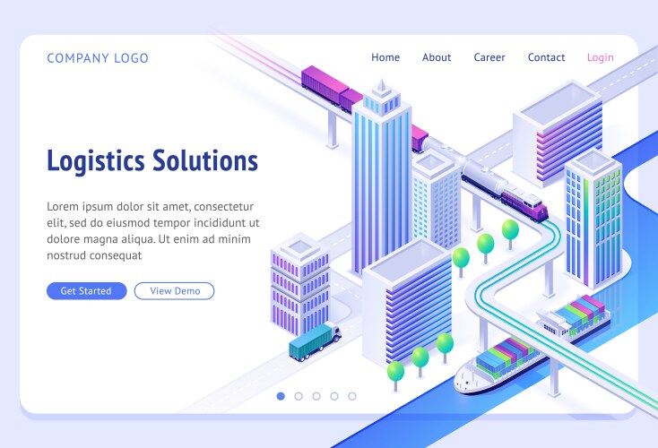 Logistics Banner Vector Images (over 12,000)