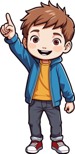 Kids Searching Clipart Happy Kids Illustration Vector Vector Art