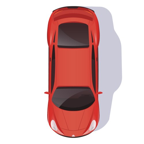 Car Top View Outline Vector Images (over 1,000)