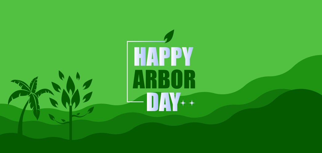 Arbor day a celebration of nature beautiful design