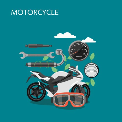 Motorcycle parts logo Vector Images & Graphics for Commercial Use ...