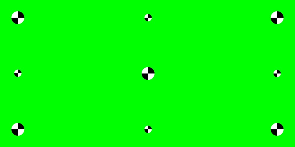 Realistic chroma key studio template Royalty Free Vector