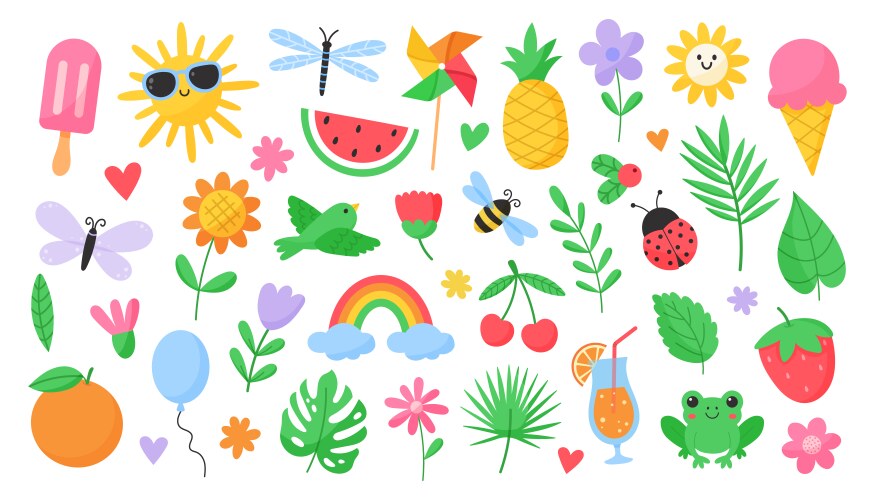 Set Cute Vector Images (over 750,000)