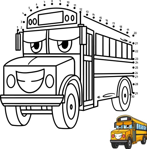 Bus Dotted Vector Images (over 380)