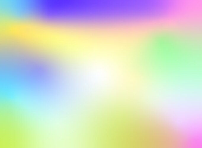 Abstract smooth iridescent background holographic Vector Image