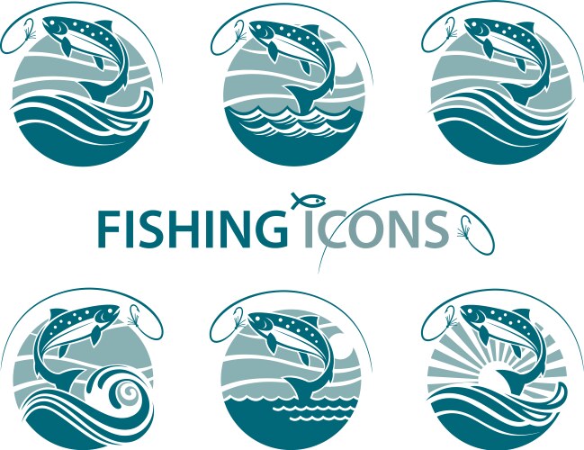 Tiki fishing Royalty Free Vector Image - VectorStock