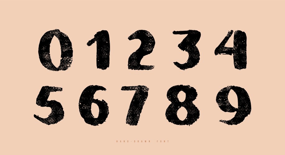 Graffiti Numbers Vector Images (over 3,700)