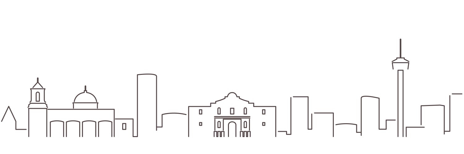 Taipei dark line simple minimalist skyline Vector Image