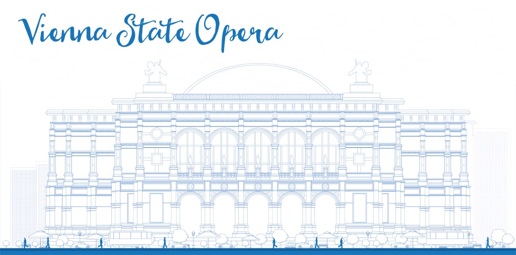 St stephens cathedral vienna austria Royalty Free Vector