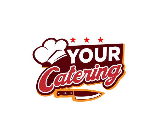 Catering eps10 Royalty Free Vector Image - VectorStock