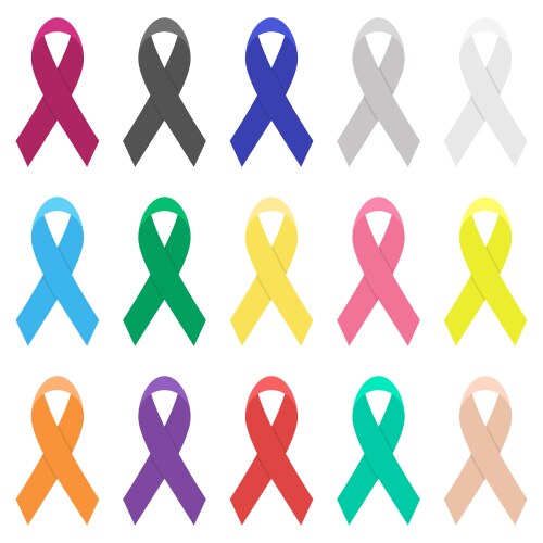 Cancer Ribbon Heart Vector Images (over 5,000)