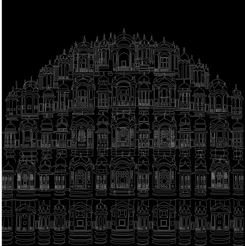 Hawa Mahal Vector Images (79)