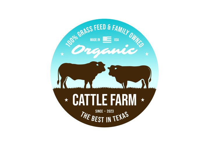 Farm logo symbol design Royalty Free Vector Image
