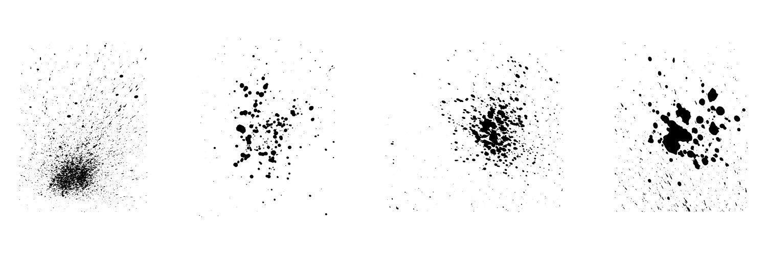 Mud Splatter Vector Images (over 2,500)