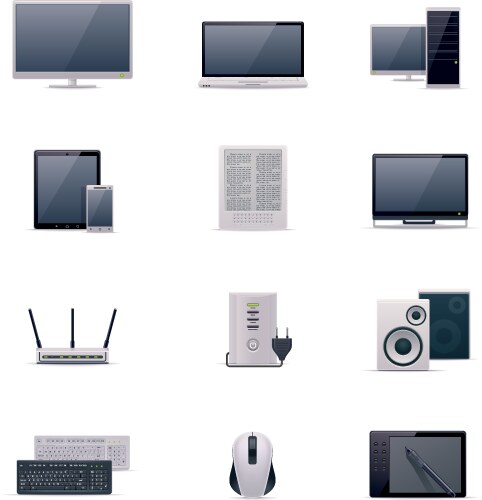 Computer Royalty Free Vector Image - VectorStock