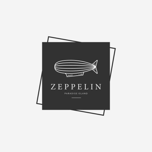Zeppelin Outline Vector Images (over 420)